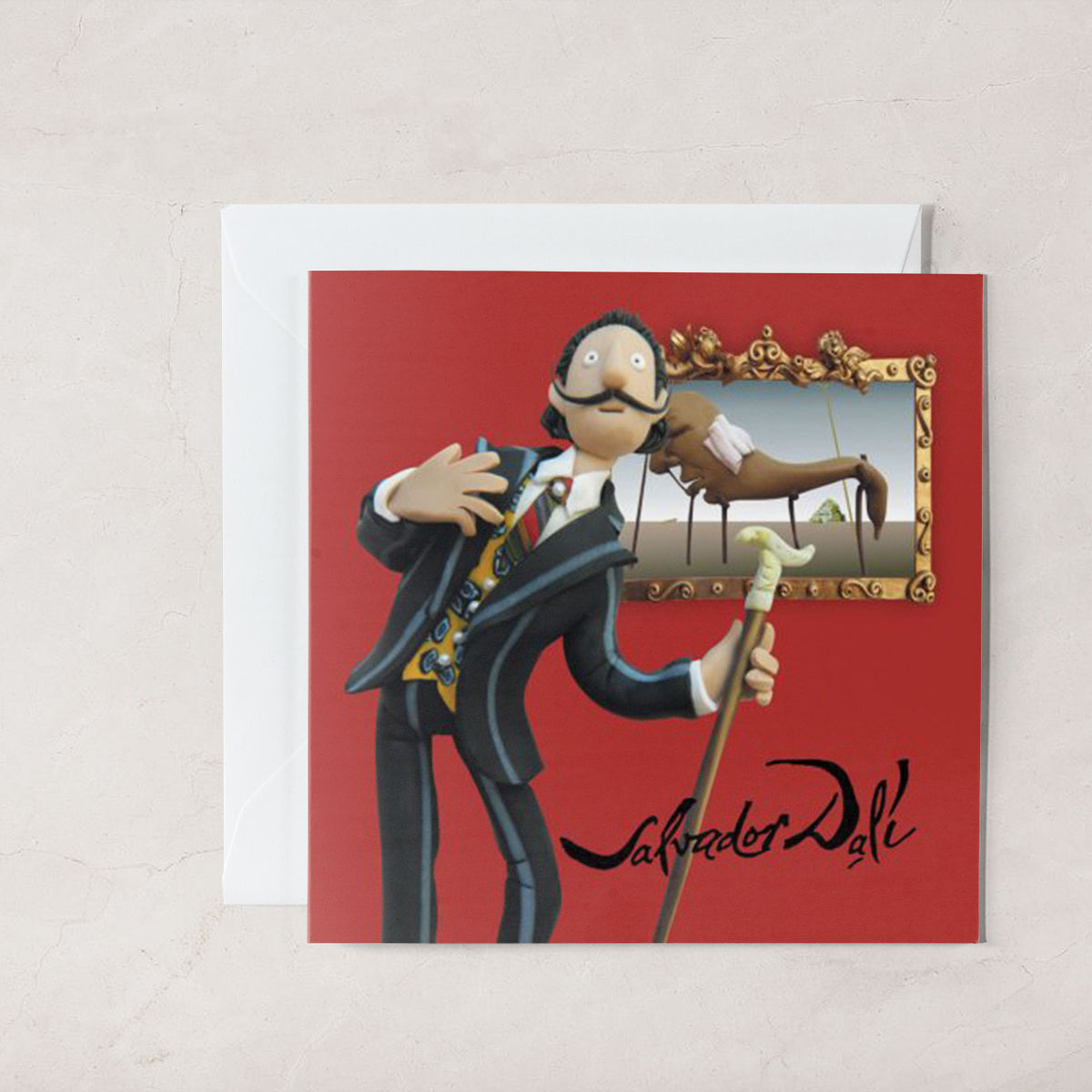 Salvador Dali Card – Potted History of Art by Erica Sturla – The Lowry Shop
