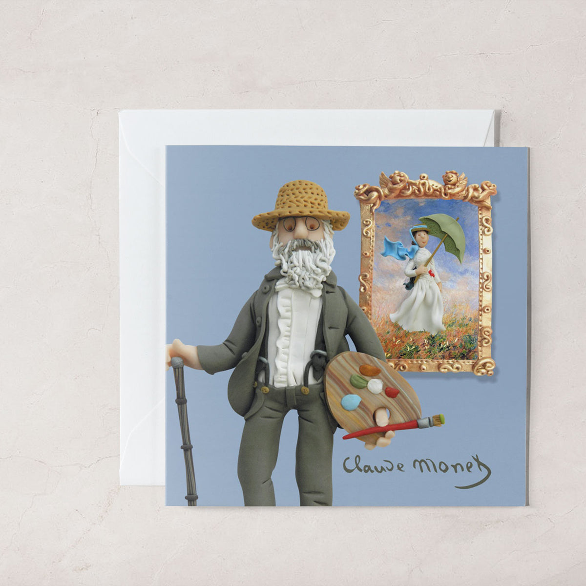 Claude Monet Card – Potted History Art Card by Erica Sturla – The Lowry ...
