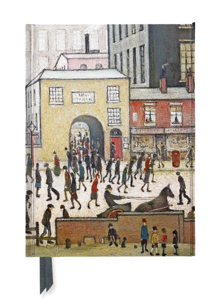 LS Lowry Foiled Journal – Coming from the Mill | Art Notebook with ...