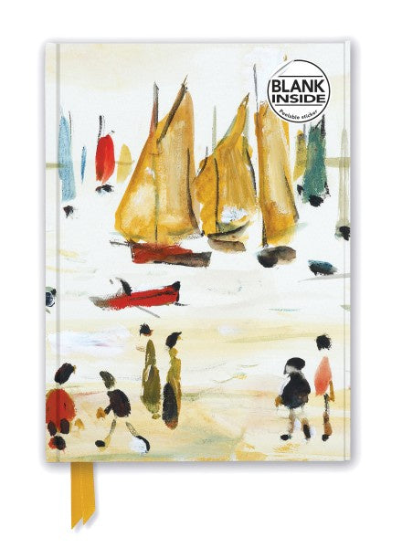 LS Lowry Foiled Journal – Yachts | Coastal Art Notebook with Elegant ...